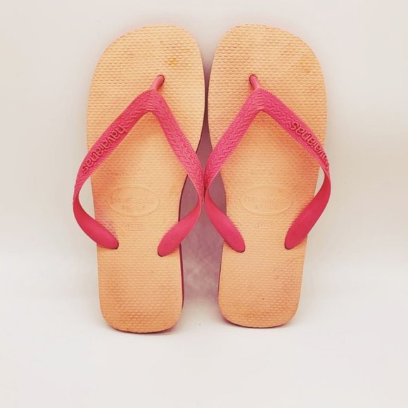 Havaianas | Shoes | Havaianas Womens Pink Flip Flops Sandals 78 | Poshmark